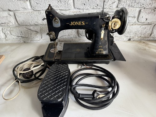 Antique Sewing Machine Scarce Jones Hand Crank D53 Jones -untested ...