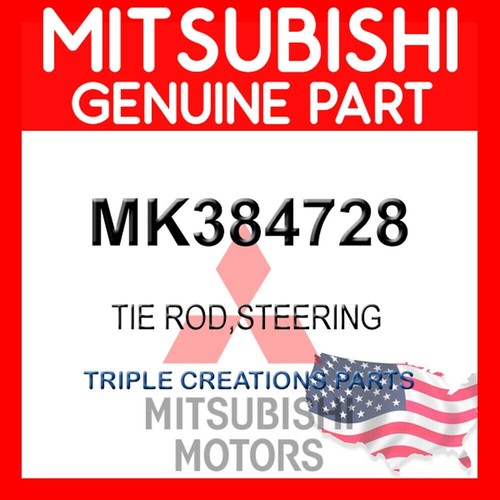 MK384728 Genuine Mitsubishi TIE ROD,STEERING | eBay
