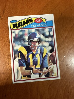 PAT HADEN 1977 TOPPS #18 RC RAMS QB Nm | eBay