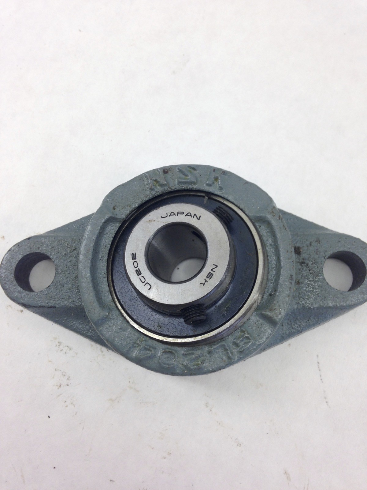 NSK UC202 FL204 BOLT FLANGE BEARING UNIT (H101) | eBay