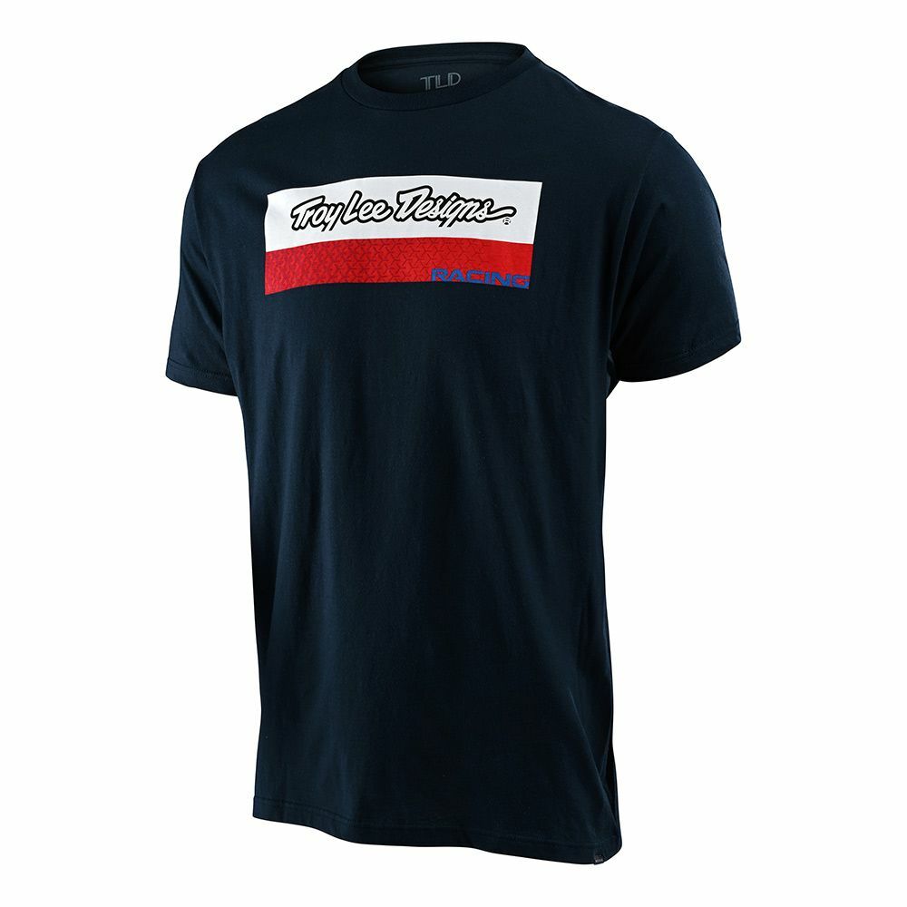 TLD T-shirt TLD Racing Block Fade Adult Man S Blue 701825012 | eBay