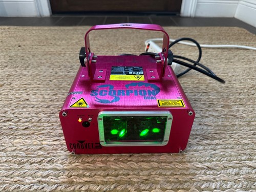 Chauvet DJ Scorpion Dual Aerial Laser Effect green laser fat beam | eBay