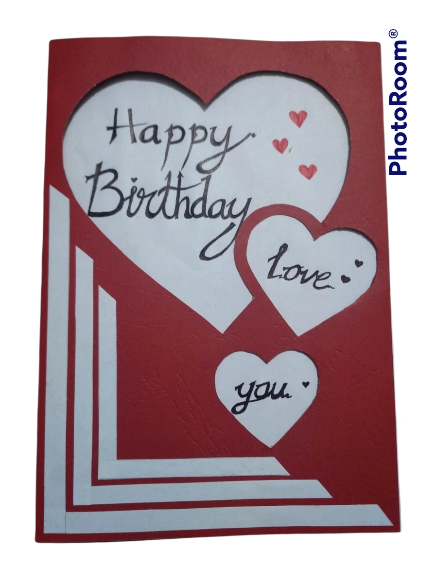 Unique Handmade Birthday Card Design