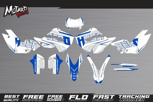 Husaberg FE 390 450 570 2009 2010 2011 2012 Graphics Kit Premium Decals ...