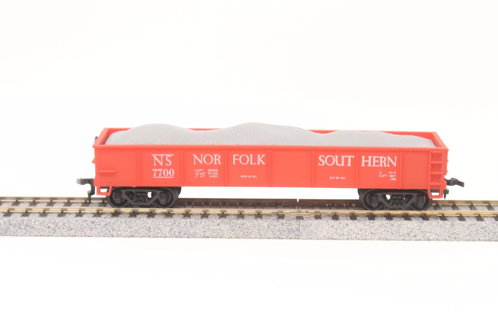HO Scale AHM 40' Gondola w/ Load Norfolk Southern NS #7700 | eBay