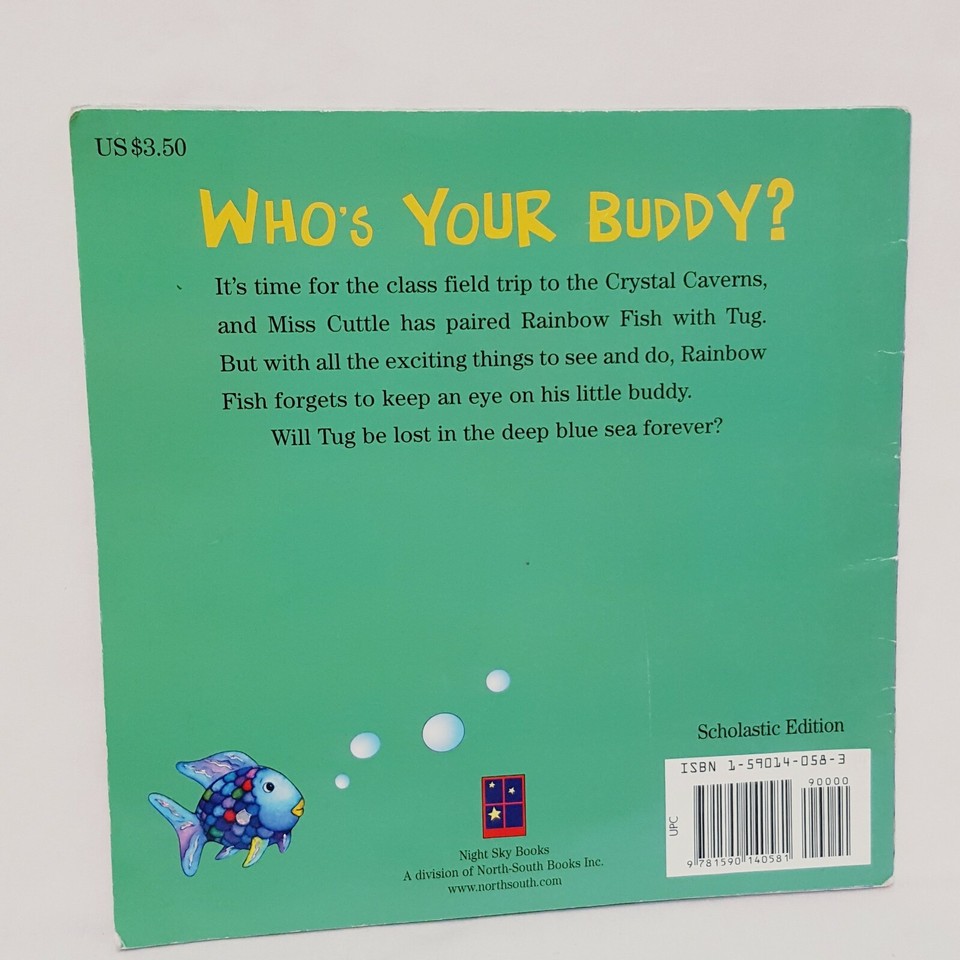 Lost at Sea Rainbow Fish Friends Book Paperback 2001 Marcus Pfister ...