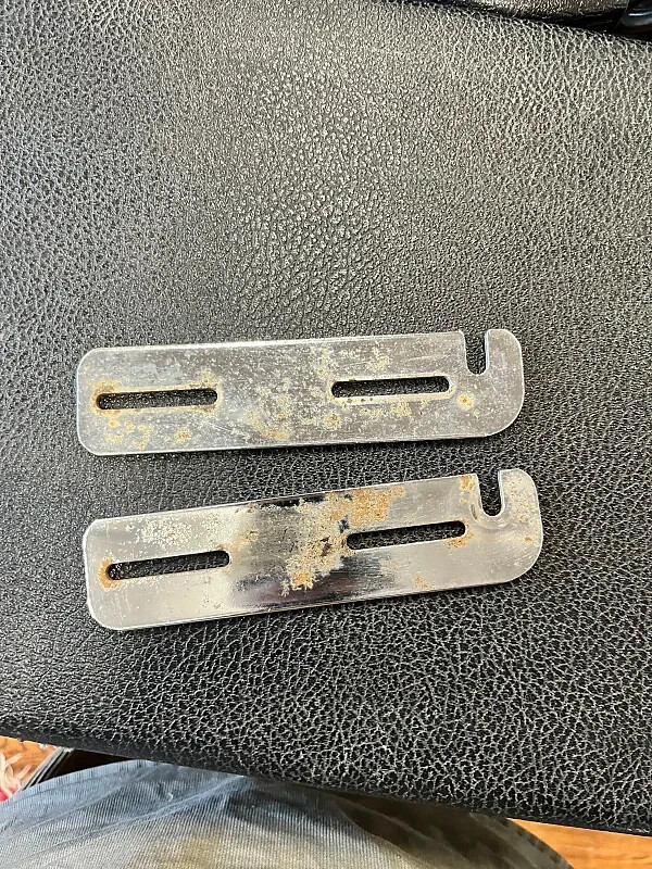 Fender Piggyback Bracket Pair 1960s | eBay