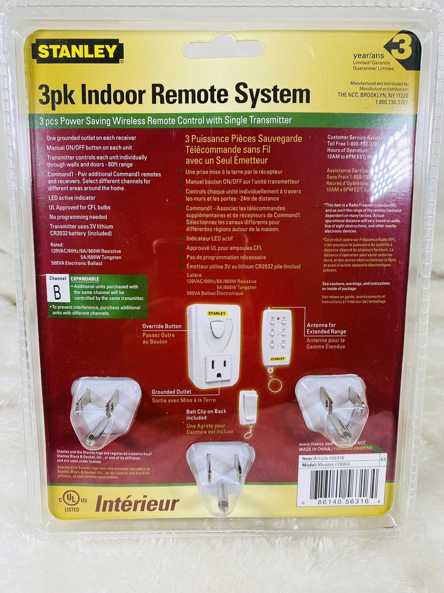 Stanley Indoor Wireless Remote System Stanley Jr. 18pc Power Tool Set