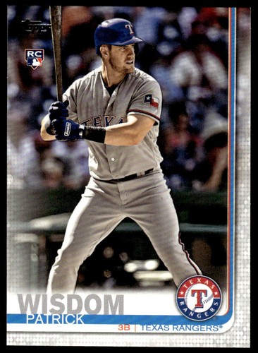 2019 Topps #578 Patrick Wisdom - Texas Rangers - Rookie | eBay