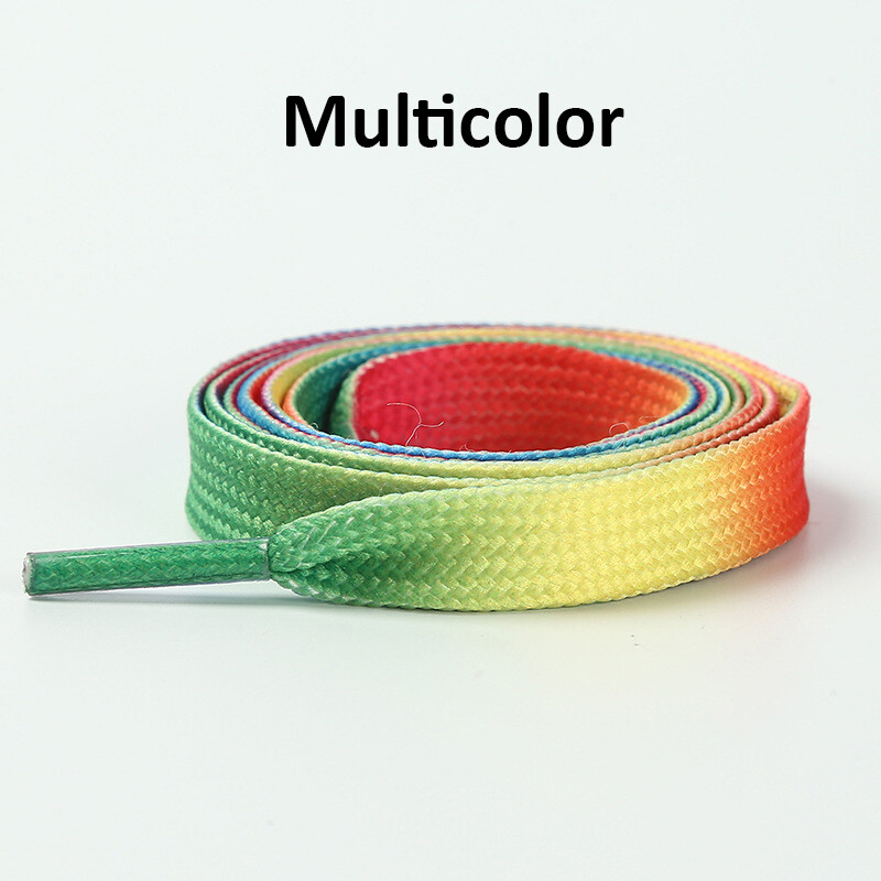 Camouflage Printed Colours Flat Shoe Boot Laces for Walking Sneaker ...