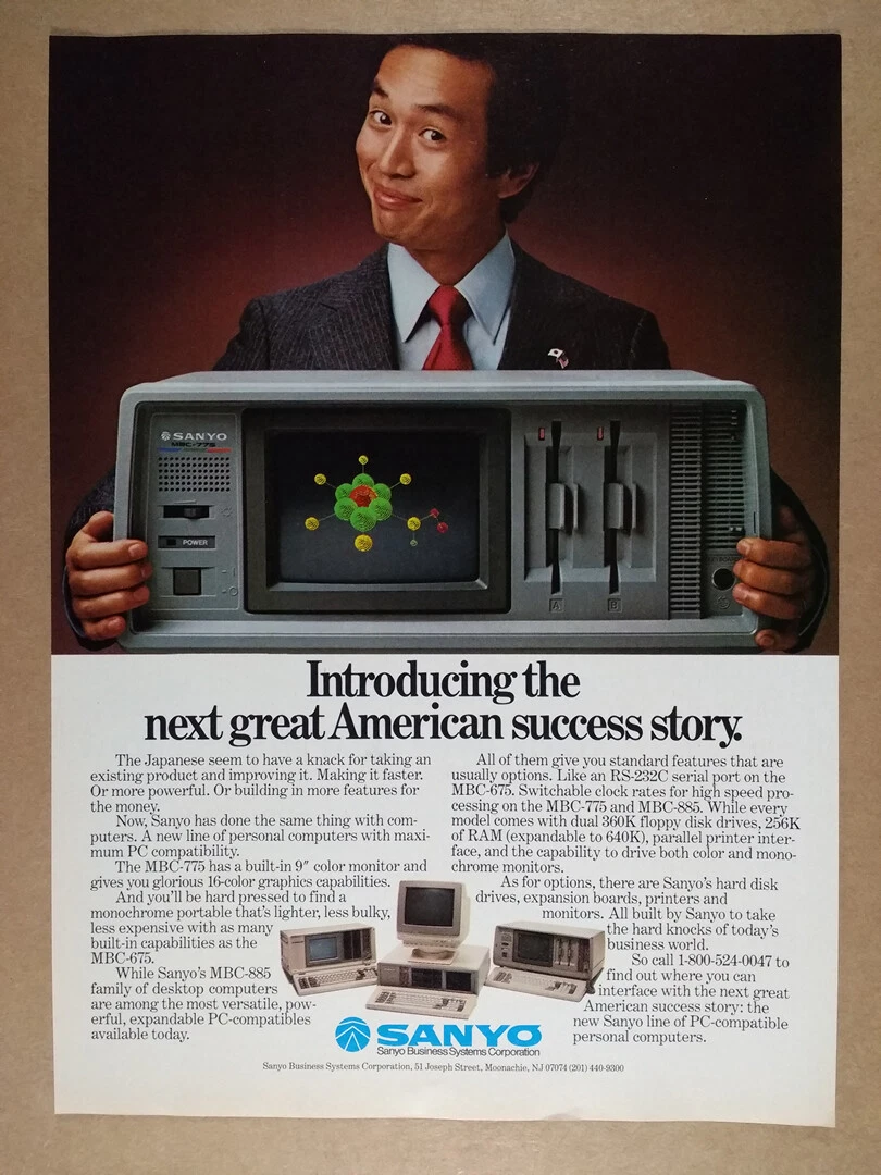 Sanyo Computers 1980s