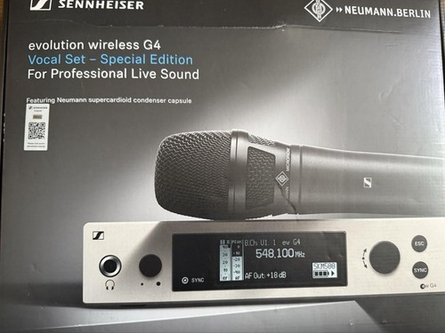 Sennheiser EW 500 G4 Wireless Microphone Set KK205 - Used, Boxed | eBay