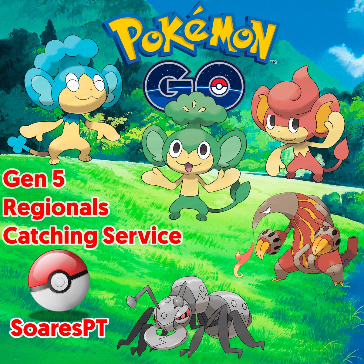 Pokemon Heatmor And Durant