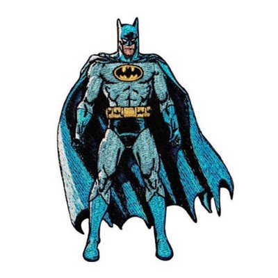 DC Comics Batman Standing Pose Embroidered Patch | eBay
