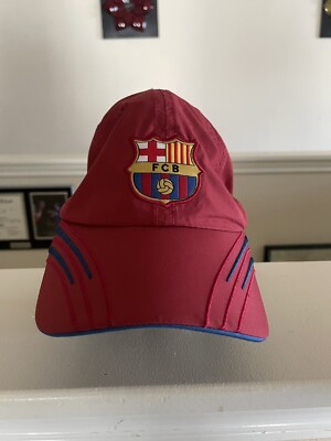 Vintage Original FCB Barcelona Strapback Hat Cap Made In Bangladesh | eBay