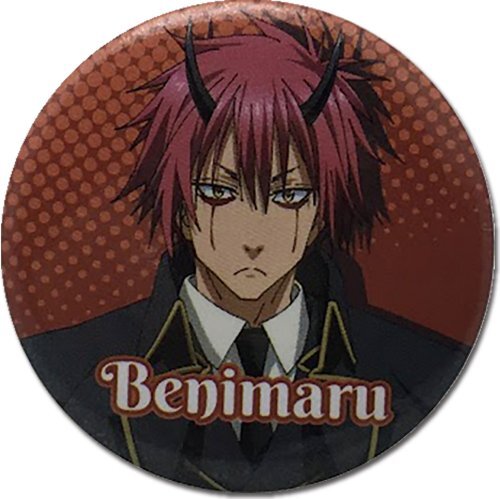 That Time I Got Reincarnated As A Slime Benimaru Anime Button GE-438055 ...