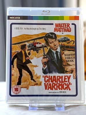 Charley Varrick 1973 Blu Ray Walter Matthau Region B Indicator - NEW ...