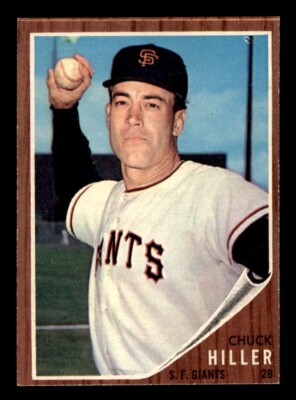 1962 Topps Baseball #188 Chuck Hiller EX/MT | eBay