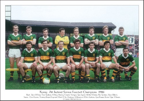 Kerry All-Ireland Senior Football Champions 1986: GAA Print | eBay