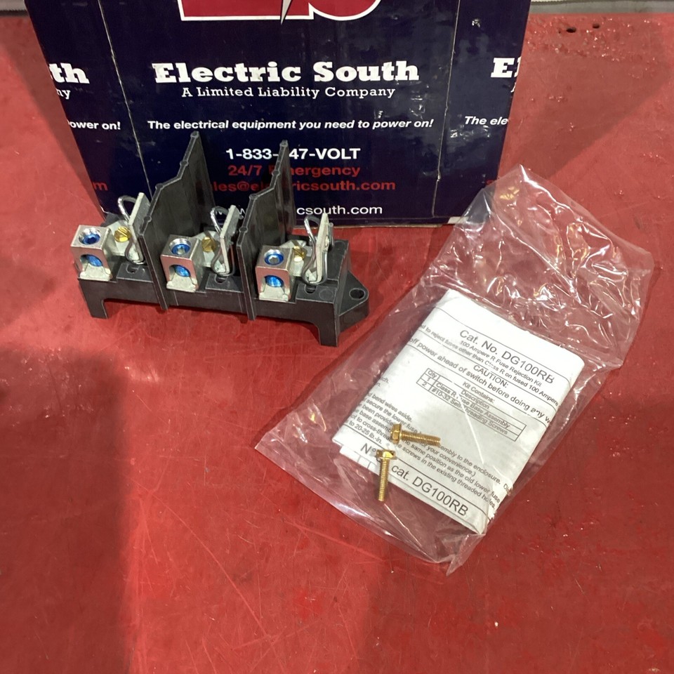 Eaton DG100RB Class R Fuse Kit 100 Amp 240 Volt | eBay