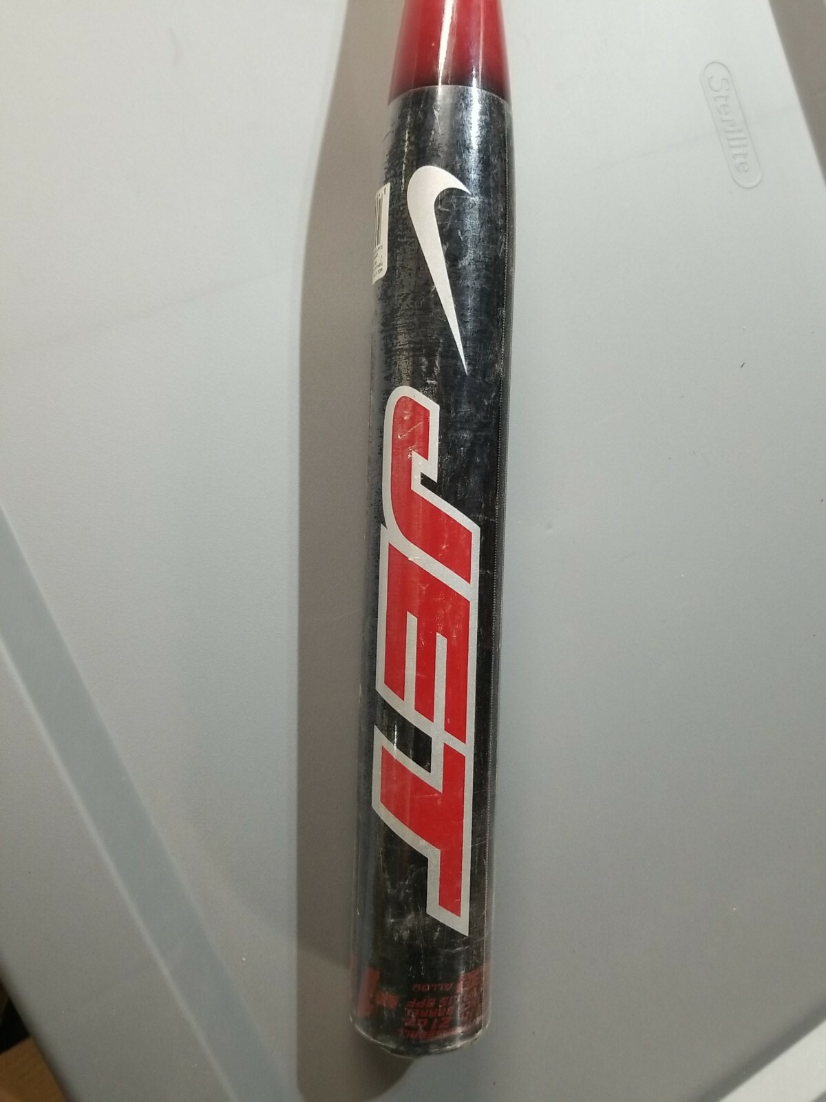 NIKE JET Youth Baseball Bat 32" 2-1/4 Barrel Aero MEC-15 -11 Black Red ...