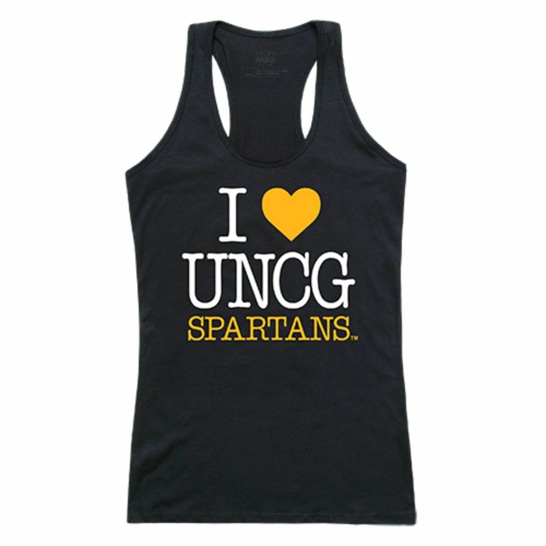 UNCG University North Carolina Greensboro Spartans Womens Love Tank Top ...