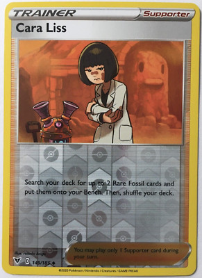 POKEMON CARA LISS 149/185 VIVID VOLTAGE UNCOMMON REVERSE HOLO NEAR MINT ...