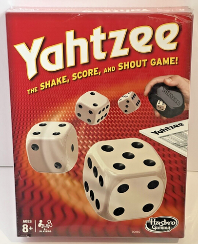 YAHTZEE! The SHAKE, SCORE, and SHOUT GAME - New Factory Sealed ...