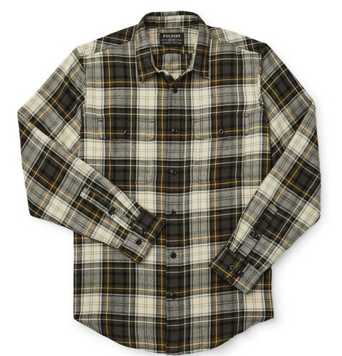 Filson Scout Shirt 20049628 Forest Hunt Olive Gold Gray Black Dark ...