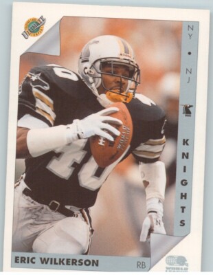 1992 Ultimate WLAF #107 Eric Wilkerson | eBay
