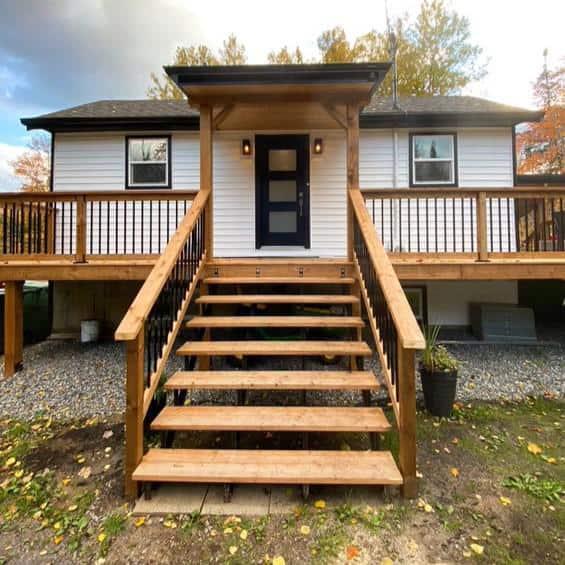 Pylex Stair Stringer 7-Steps 7-1/2" x 10-1/4" Steel w/ Pre-Drilled ...