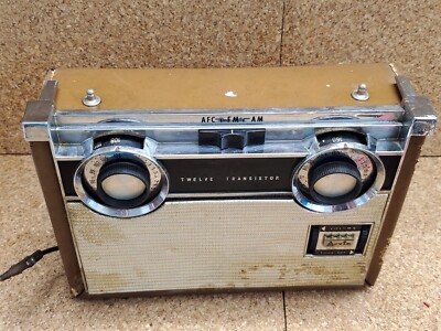 Retro Arvin 12 Transistor Radio Leather Snap Case Model 62 R98 Rare ...