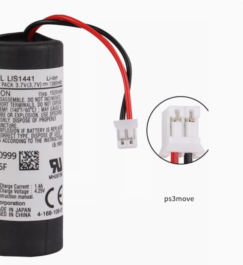 LIS1441 Battery for Sony PS3 Playstation Move Motion Controller CECH ...