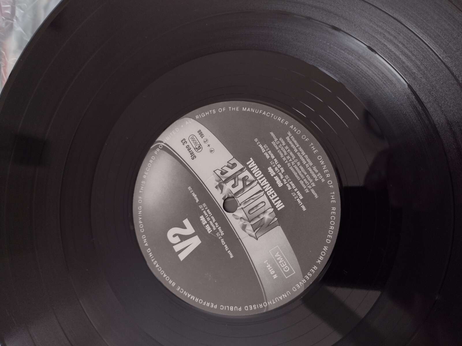 V2 - WEST GERMAN HEAVY METAL 1988 NOISE INTERNATIONAL LP VINYL RECORS ...