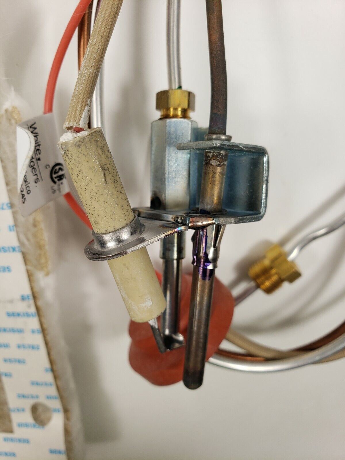 Inner Door Gasket Pilot Assembly Kit Natural Gas Water Heater Rheem ...