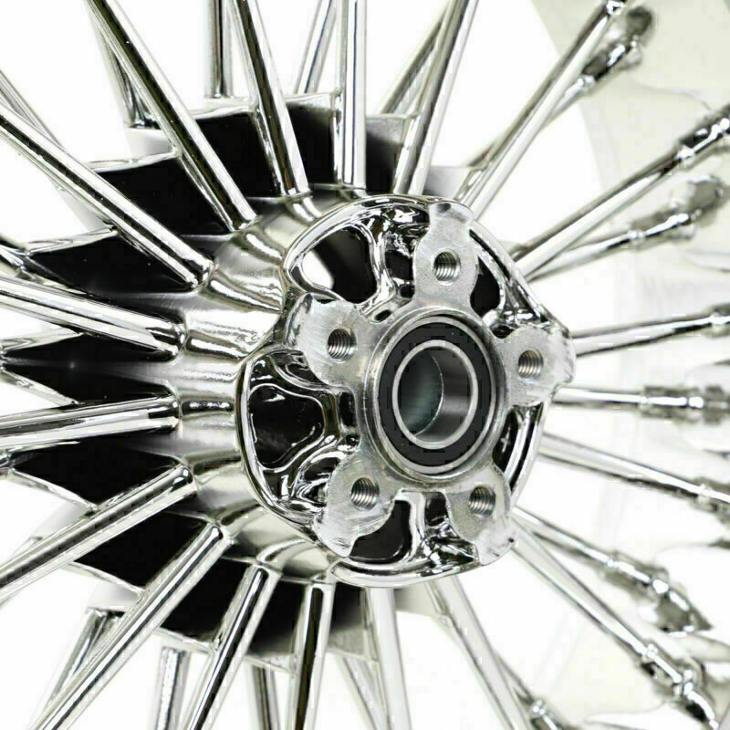 18x5.5 36 Fat Spoke Rear Wheel Rim for Harley Softail Night Train ...
