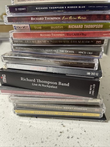 Richard Thompson cd Bundle Of 15 | eBay