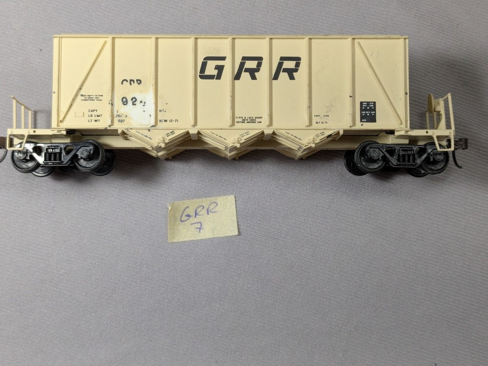 HO Scale Walthers GRR 40’ Ortner Aggregate Car w/Load READ READ (lot 7 ...