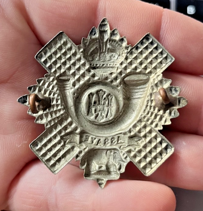 c. WW1 The Highland Light Infantry, City of Glasgow Reg, Cap Badge ...
