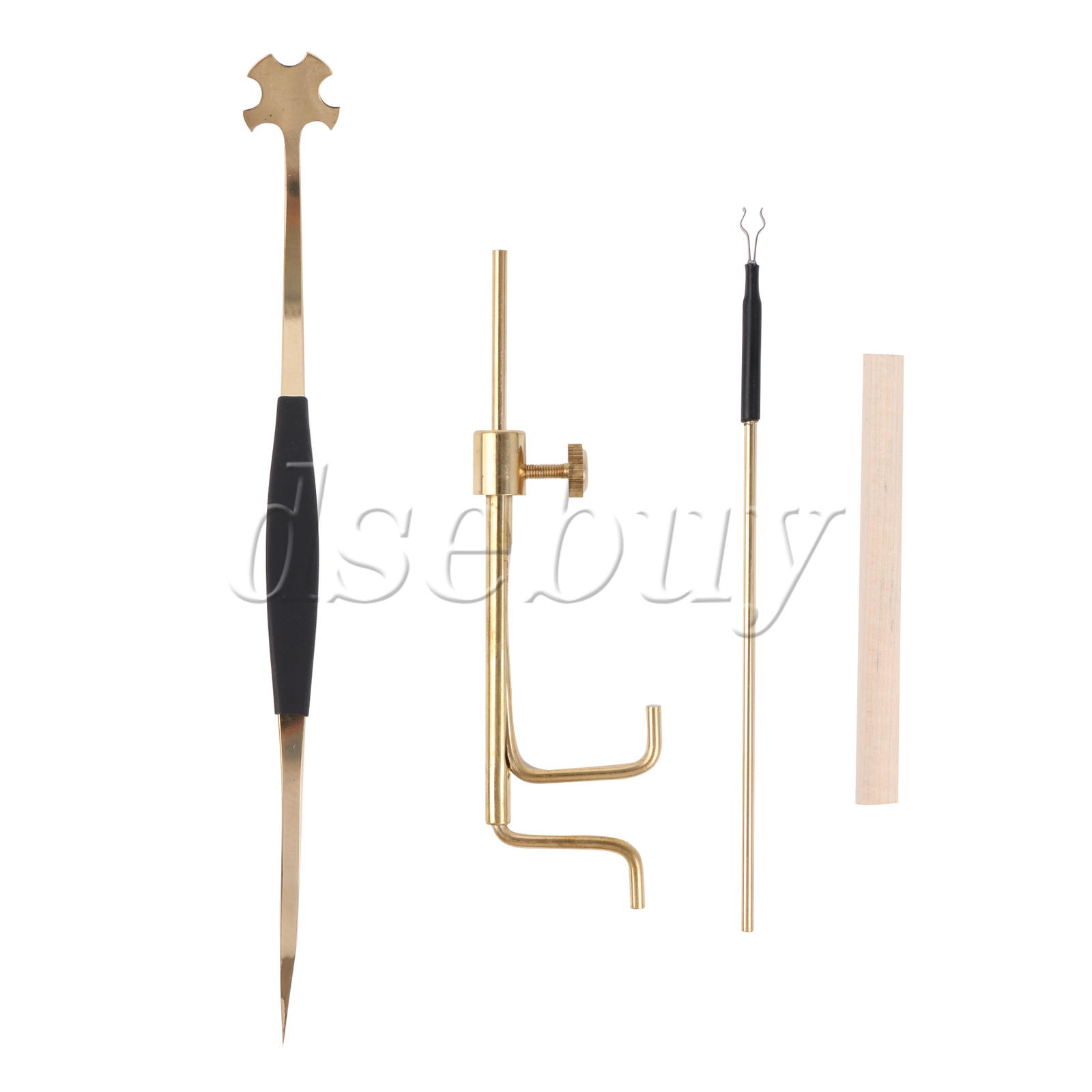 4 Pieces S Style Sound Post Setter for Violin Luthier Install Repair ...