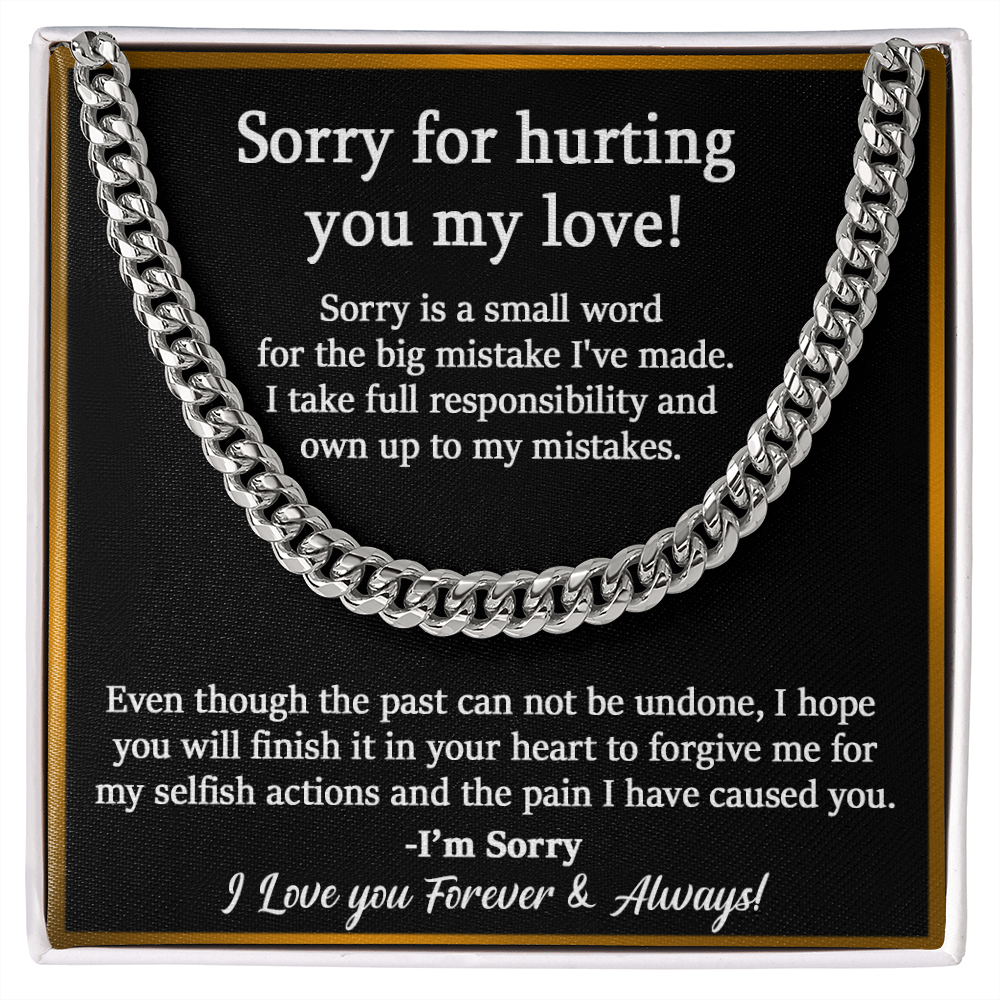 Im Sorry For Hurting You Quotes For Him