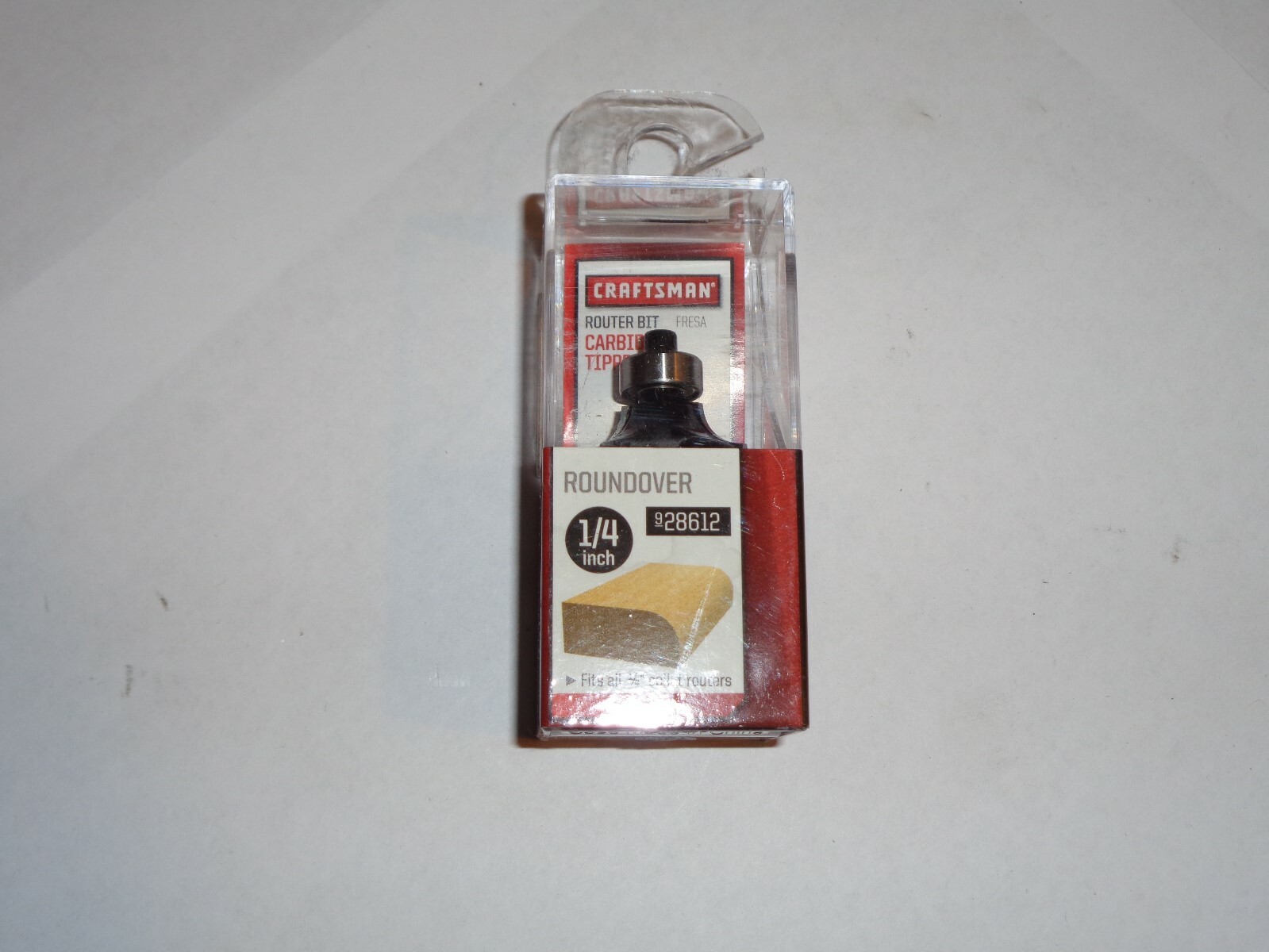 Craftsman Router Bit 1/4" Roundover 1/4 Shank 28612 | eBay