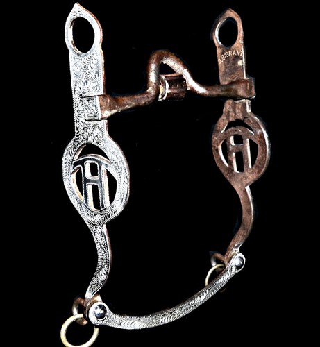 1992 SB Grant Maker Sterling Silver Rafter H Brand Circle Shank Cricket ...