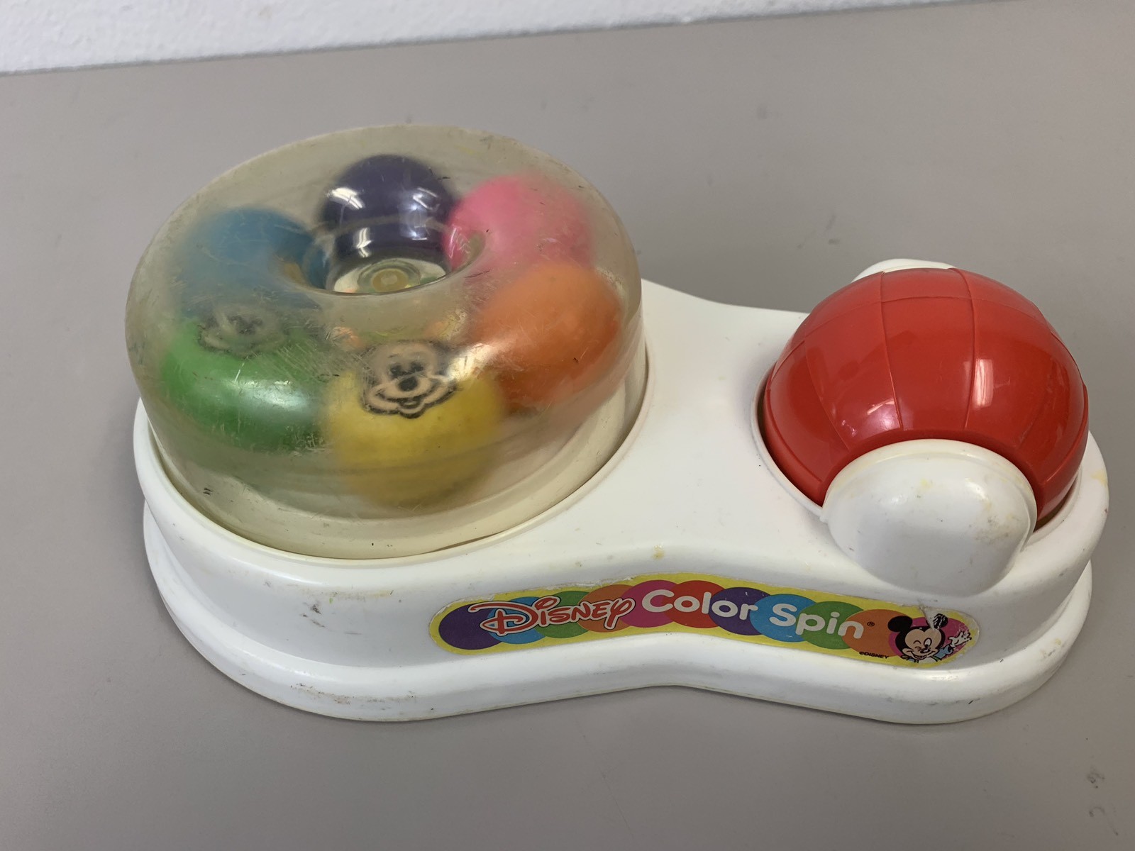 Vintage 1986 Mattel Disney Color Spin Toy Mickey Mouse | eBay