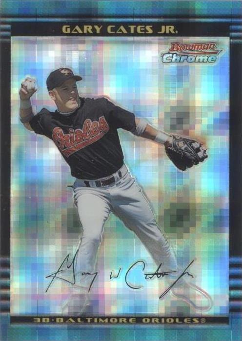 2002 Bowman Chrome - Gary Cates #322 X-Fractor /250 (RC) for sale ...