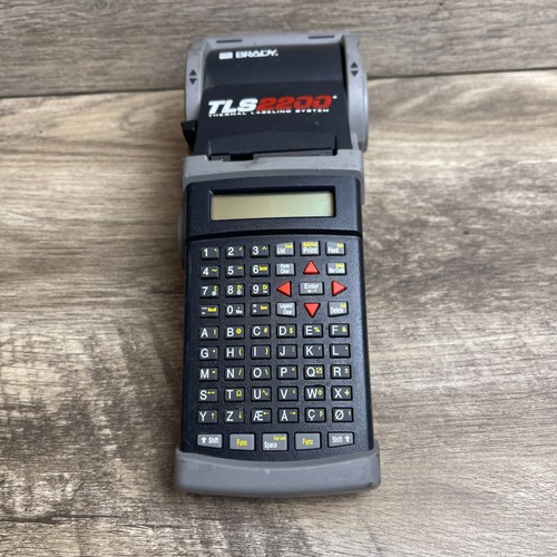 Brady TLS2200 Black Digital Display 203x203DPI Portable Thermal Label ...