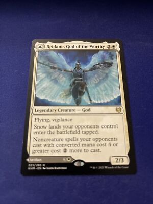 MTG Reidane, God of the Worthy Valkmira, Protector's Shield Kaldheim ...