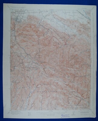 Reproductions - 1928 Topo Map