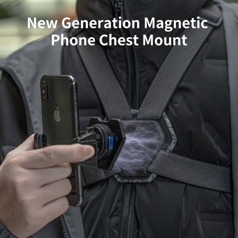 Phone Chest Mount Harness Strap Cell Phone Holder Mount for Video ...