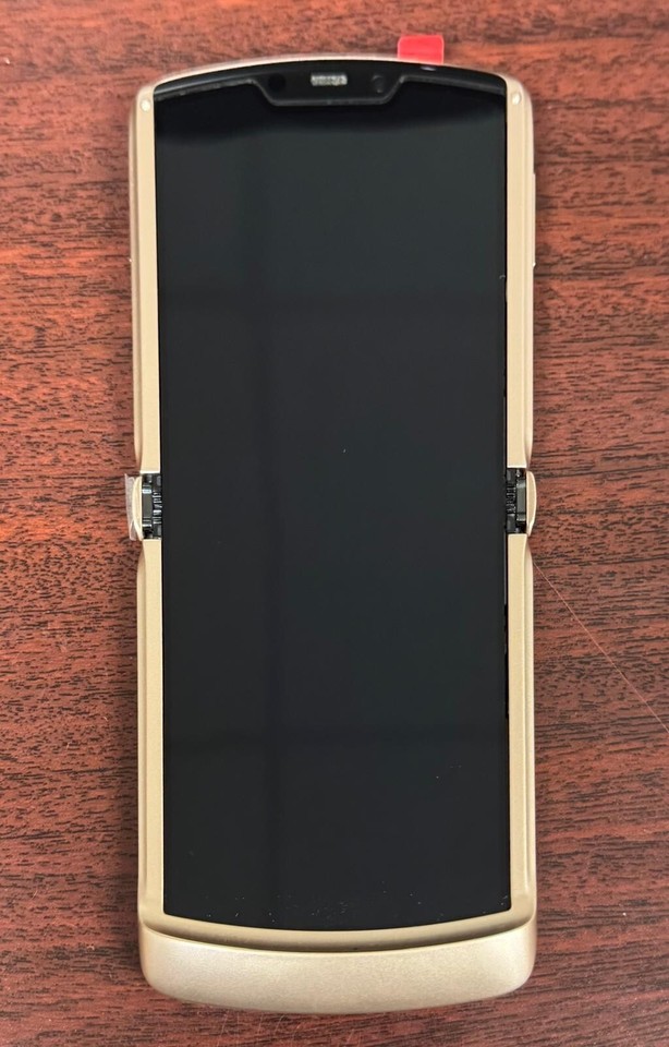 Open Box 8/10- Motorola Moto RAZR 5G (256GB) XT2071 (Unlocked) - GOLD ...